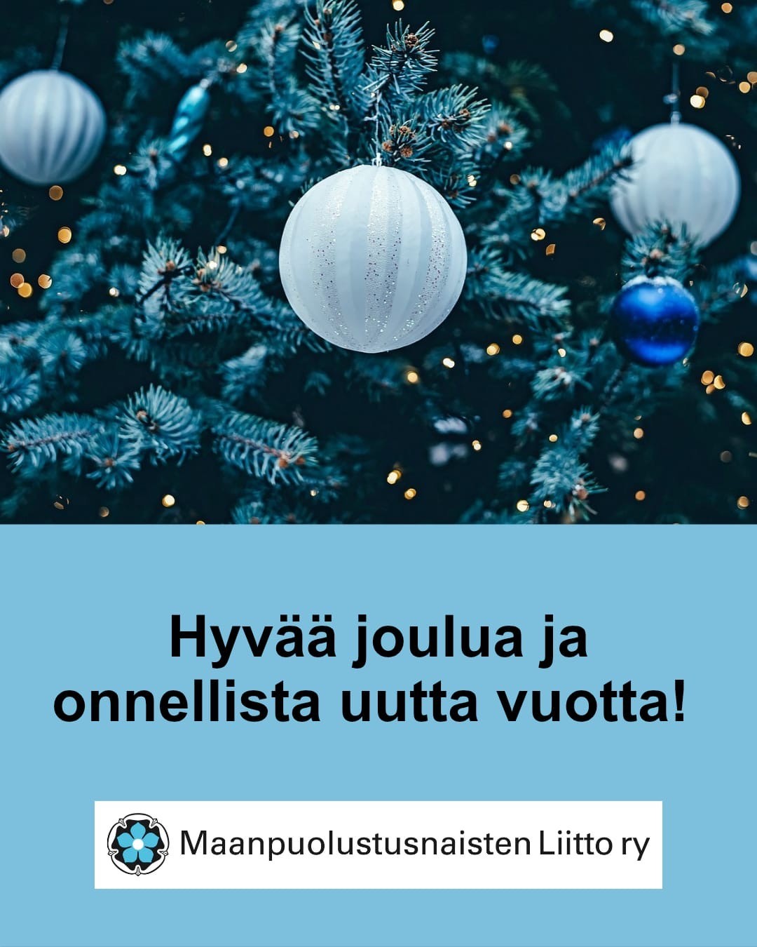 Rauhaisaa joulun aikaa! - Maanpuolustusnaisten Liitto ry